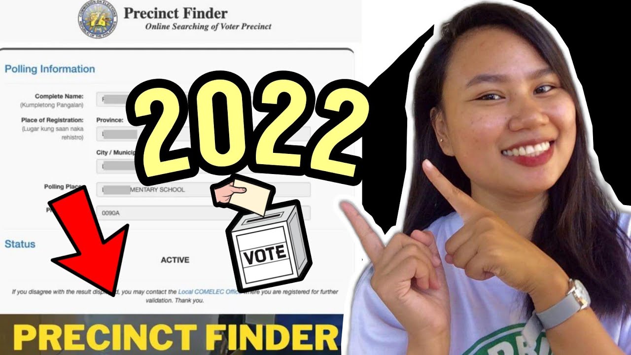 How to know your precinct number this 2022? | Tagalog | Stepbystep ...