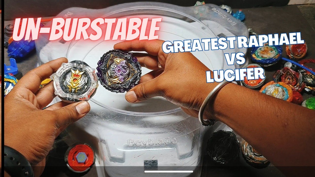 Greatest Raphael VS Lucifer Beyblade | Un burstable - YouTube