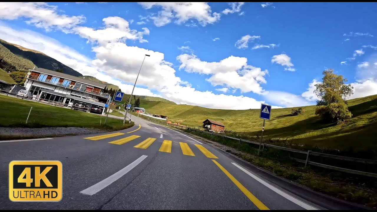 1 Hour Scenic Relaxation Drive in Switzerland 4K 🇨🇭 - YouTube