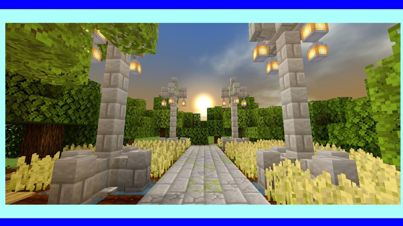 Minecraft Tutorial : Easy Farm Field - YouTube