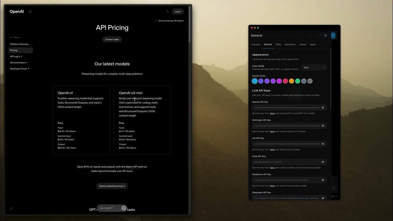 Setting up API keys for AI in Alice App - YouTube