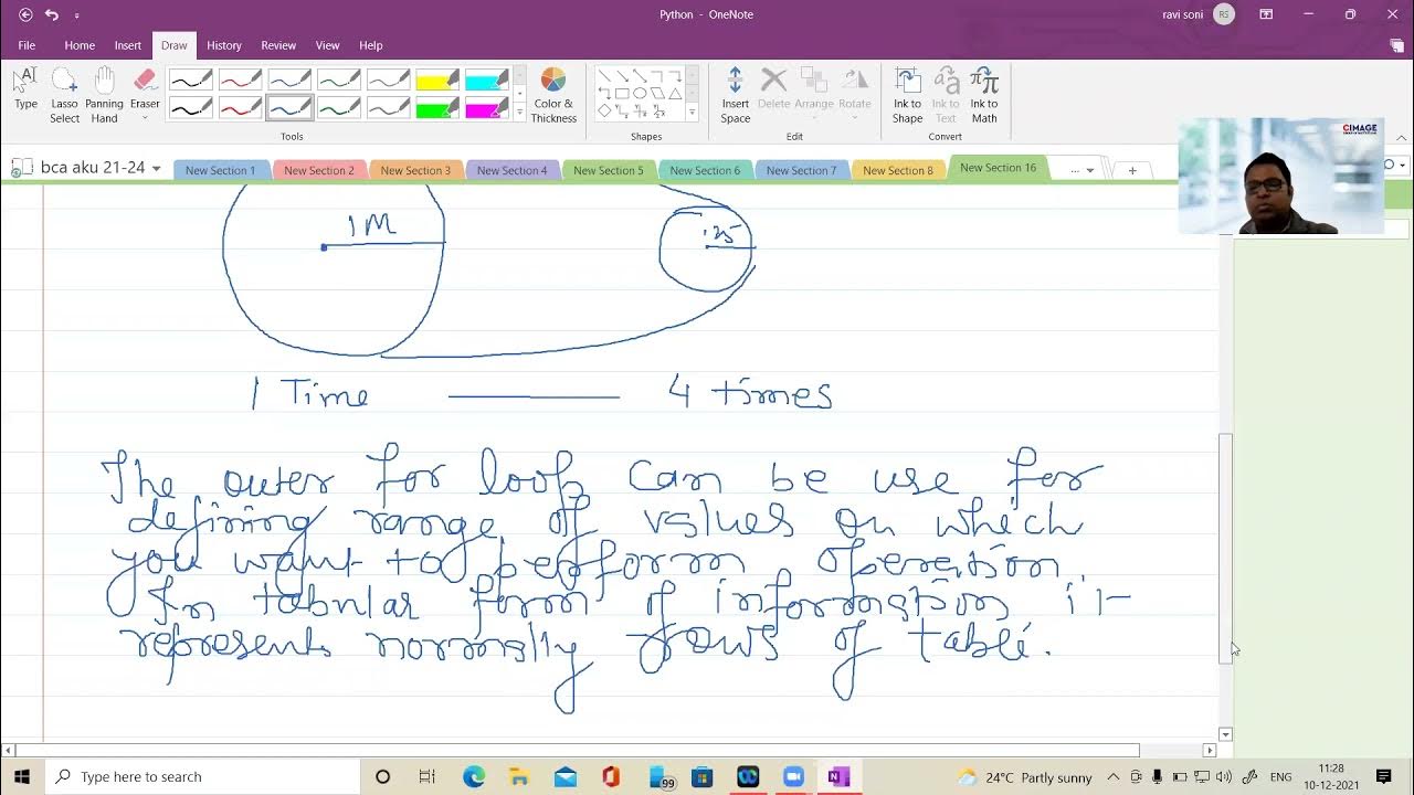 PYTHON PROGRAMMING, 10-12-21 BY RAVI KR. SONI - YouTube