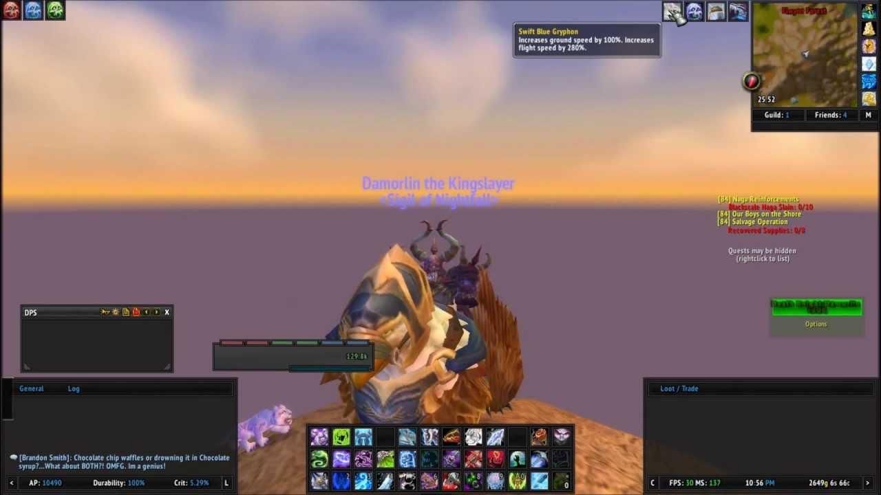 World of Warcraft Update - YouTube
