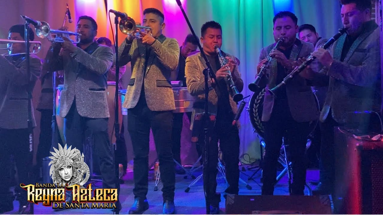 Banda la Reyna Azteca presentación en Santa María California en vivo ...