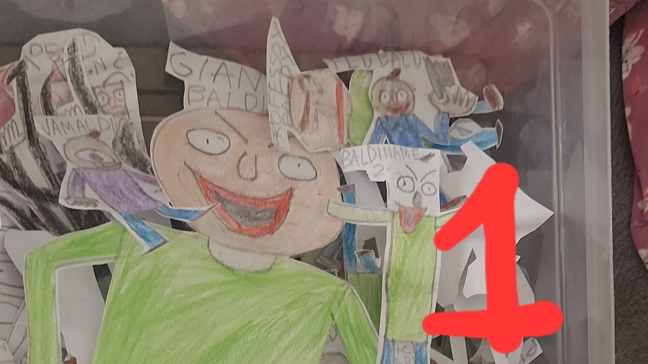 Battle for the golden ruler (Baldi's basics) - YouTube