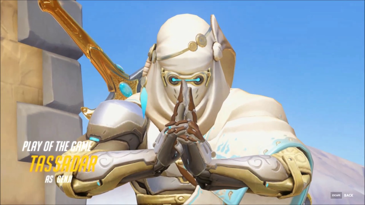 오버워치 마스터 3900++ 겐지 매드무비 06 [Overwatch Master Genji Montage 06] - YouTube