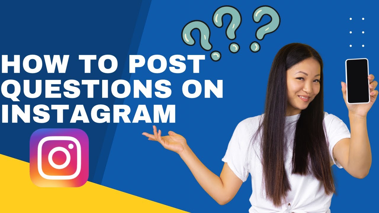 How To Post Questions On Instagram - YouTube
