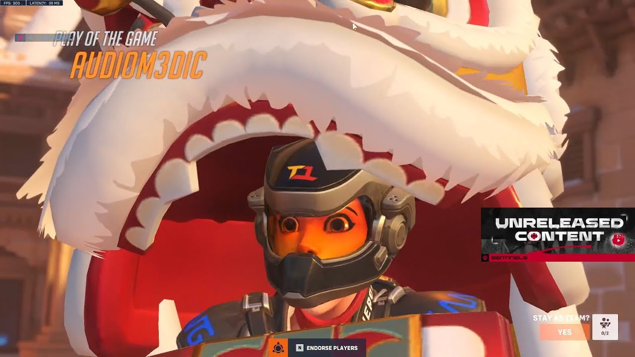 Potg Surefour Top 500 Tracer Gameplay Overwatch 2 Season 10 Youtube
