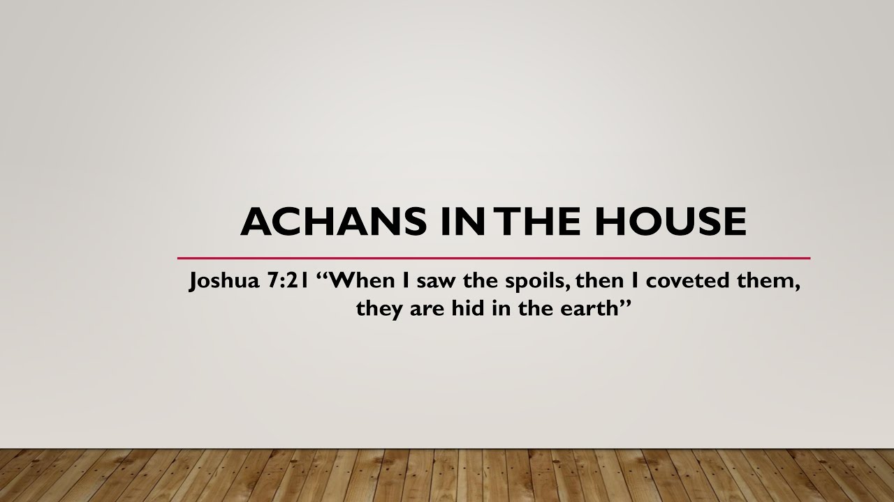 12/06/25 "Achans in the House!" | Elder Tim Simpson - YouTube
