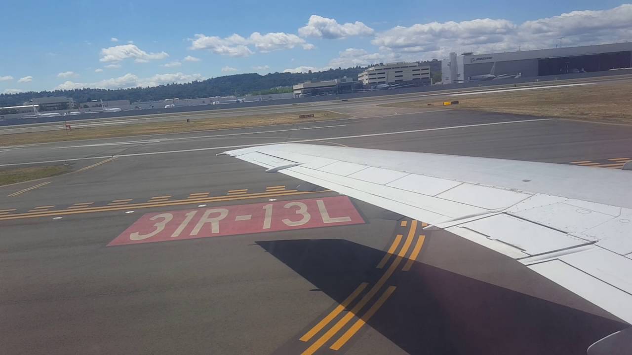 American Airlines Boeing 727-223 N874AA High Speed Taxi Engine Test At ...