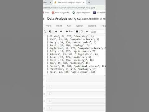 #shorts How to connect MySQL Database to jupyter notebook #python #sql #datascience - YouTube