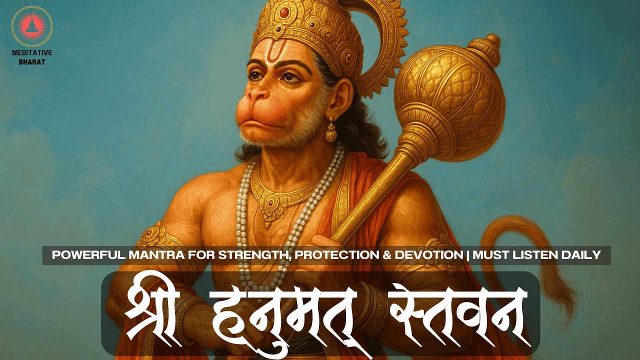 MUST LISTEN this VEDIC & POWERFUL mantra for STRENGTH, PROTECTION & DEVOTION | Hanuman Stavan ...