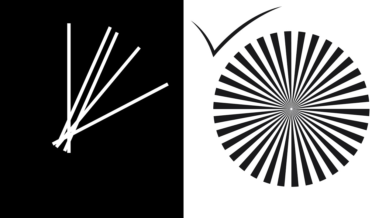 Easy Sun rays Effect by Adobe Illustrator - YouTube