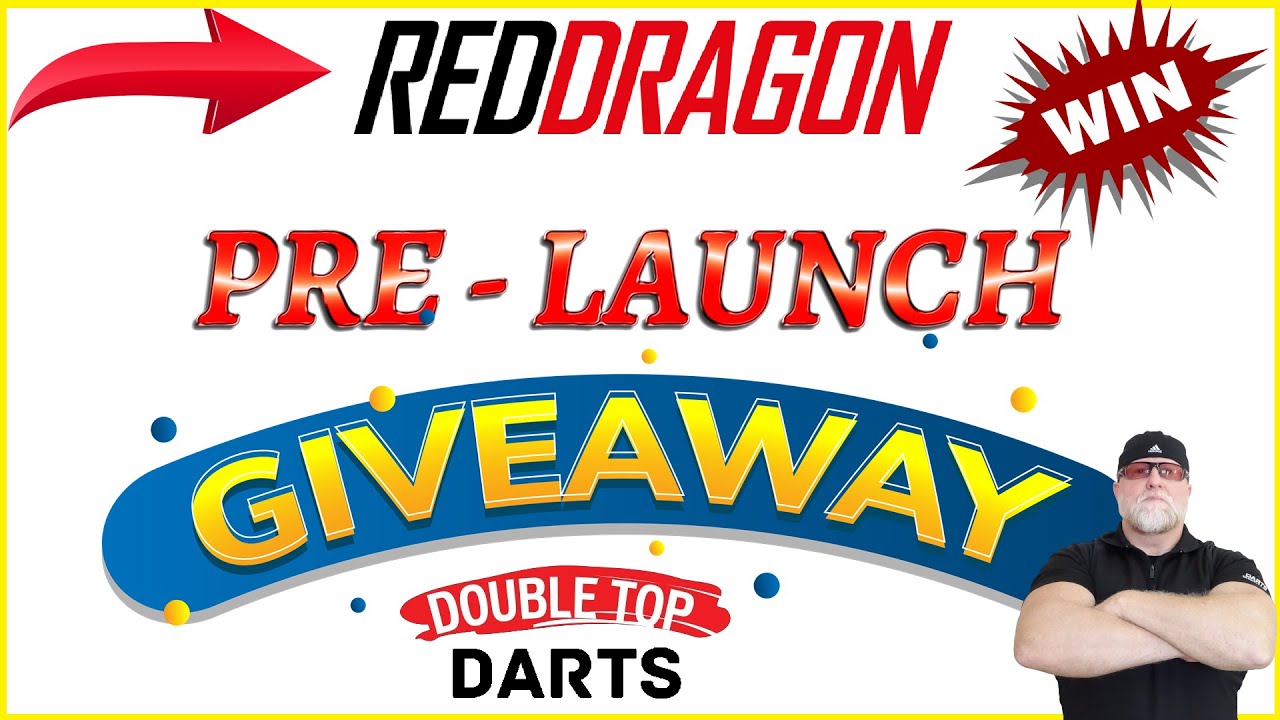 ENDED DEC 15TH - RED DRAGON Pre - Launch Darts GIVEAWAY - YouTube