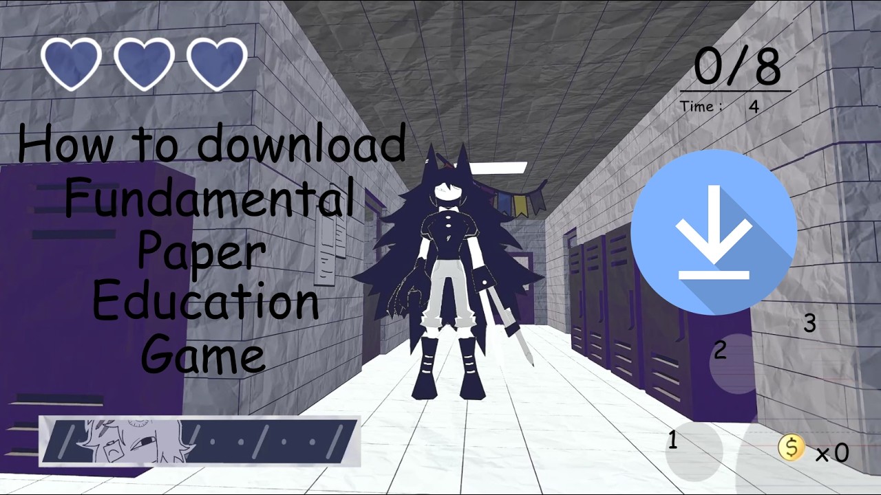 How to download the new Fundamental Paper Education game! - YouTube