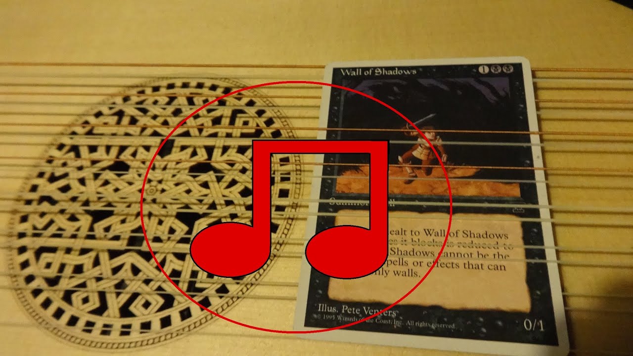 #magicmeetsmetal wall of shadows lute (audio) - YouTube