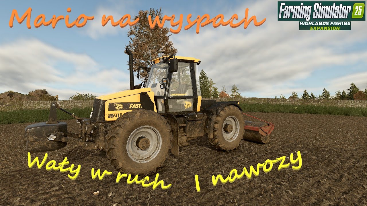 Wały w ruch i nawozy na pola [ Mario na wyspach w KINLAIG ] Farming ...