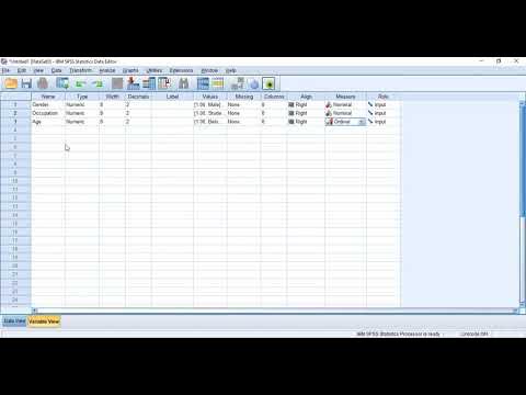 Research 101 EP1: Creating Variables in SPSS - YouTube