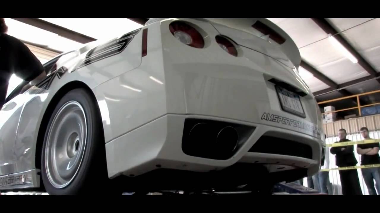 World's First 9 second GT-R by AMS Performance - YouTube