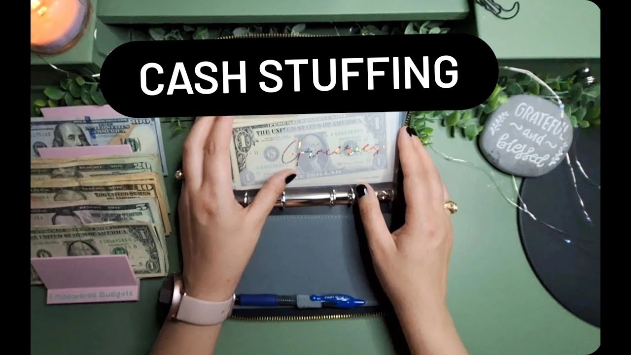 Cash Stuffing | I'm Back! | October 1st Cash Envelope Stuffing - YouTube