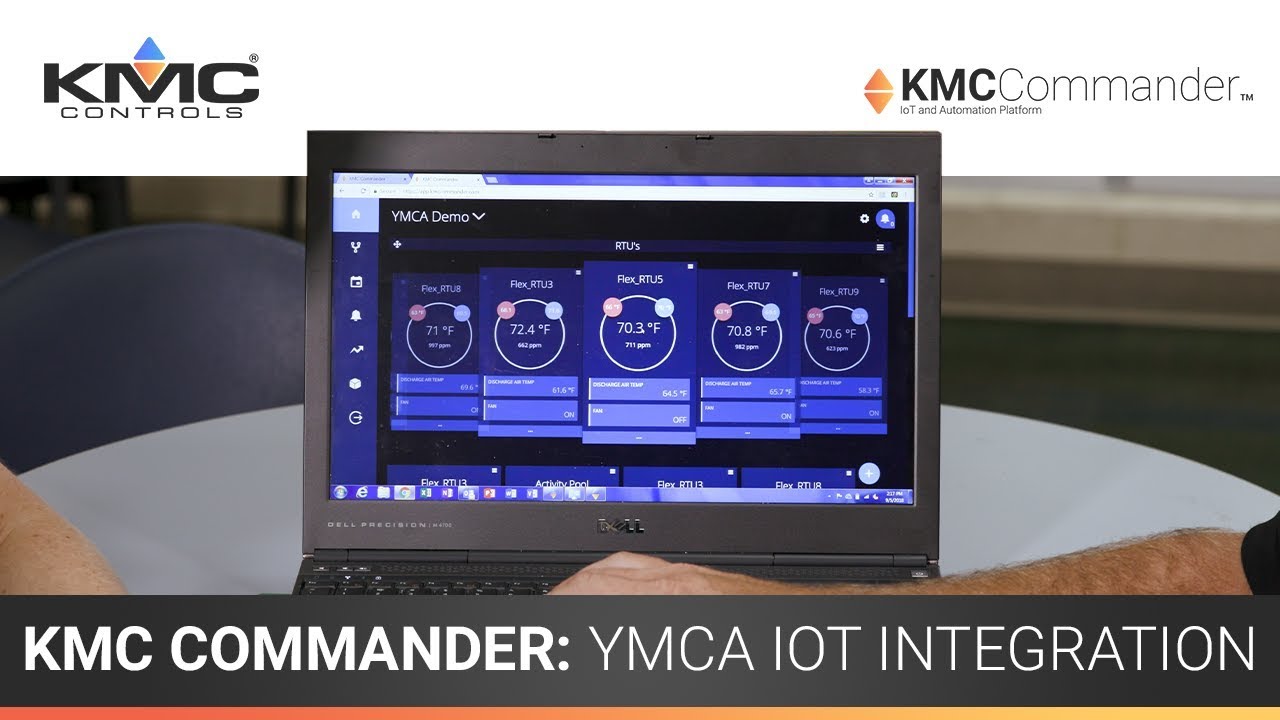 KMC Commander Install with E-Solutions: YMCA IoT Integration - YouTube