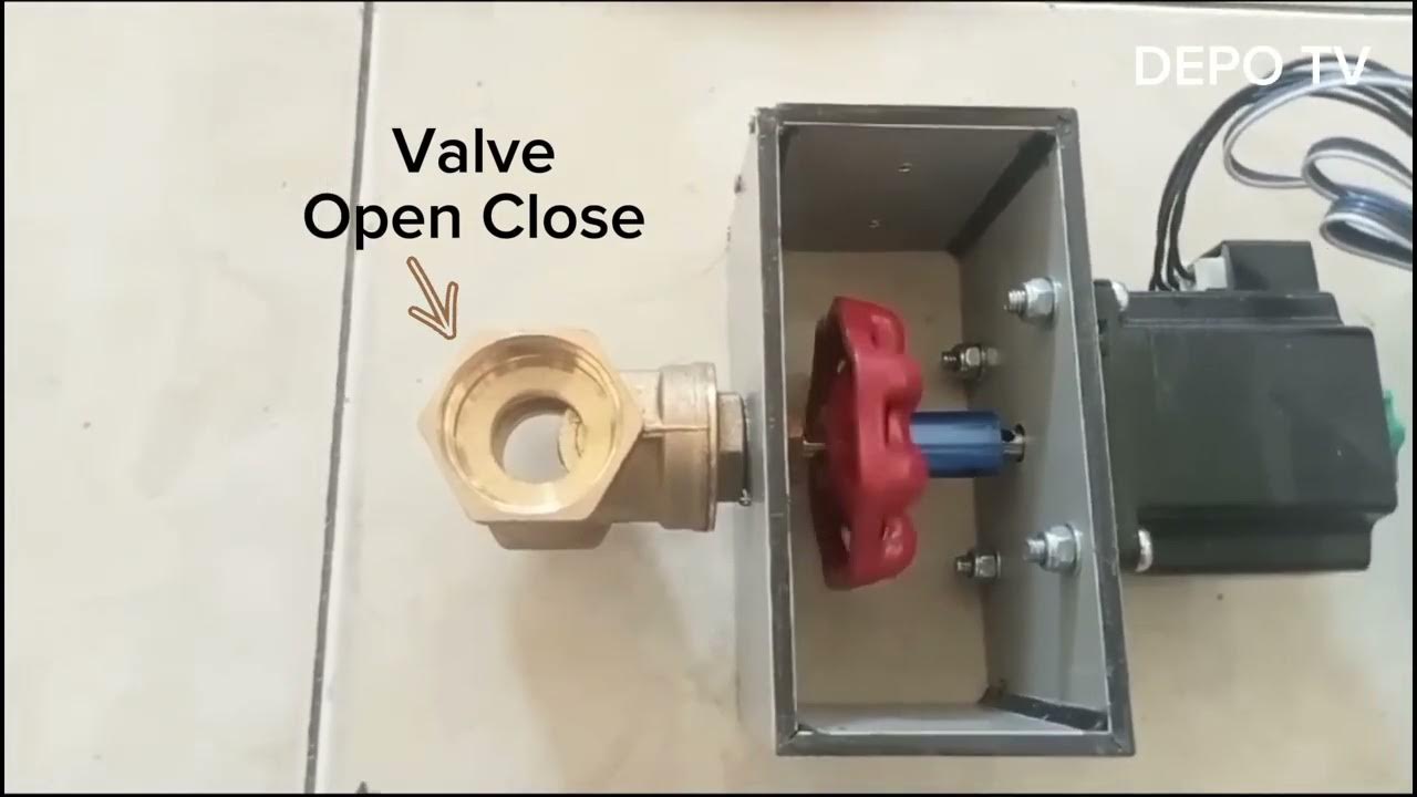 Stepper Control Valve bisa diatur bukaan secara bertahap hub WA ...