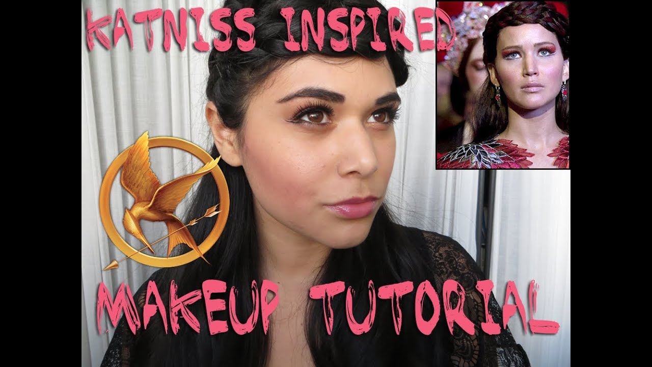 Catching Fire: Katniss Inspired Wearable Makeup Tutorial - YouTube
