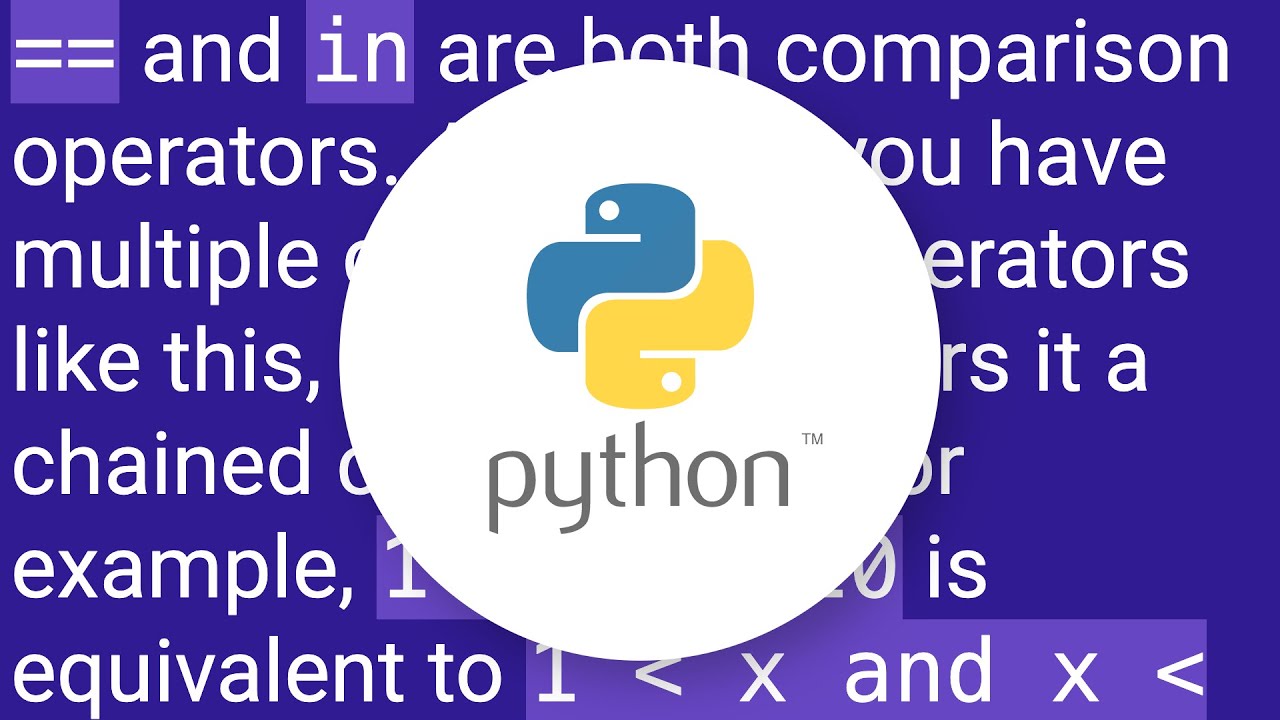 Why does this boolean expression evaluate to False? - YouTube