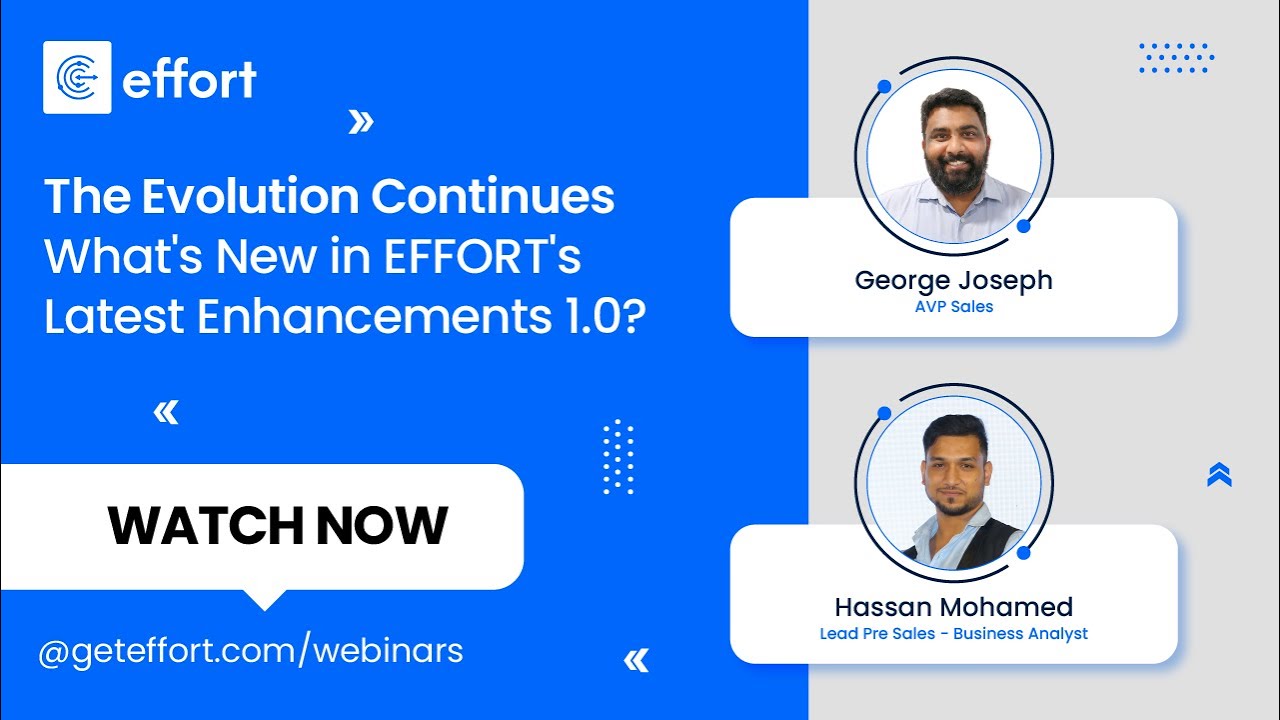 The Evolution Continues: What's New in EFFORT's Latest Enhancement 1.0 ...