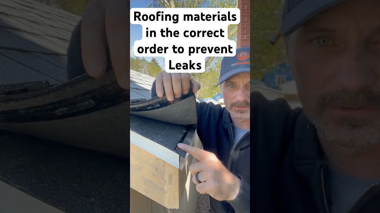 How To Prevent Roof Leaks Shorts Youtube