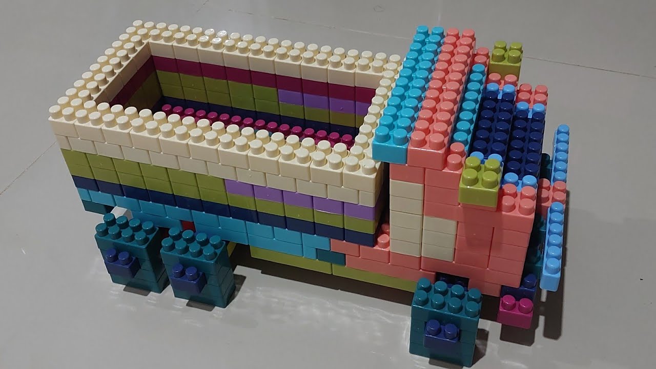 lego truck #lego #legoblocks #trukoleng #buildingblocks #truck #hinos #volvo #telolet #cdd # ...