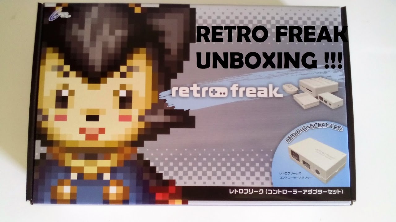 Unboxing Consola Retro Freak - YouTube