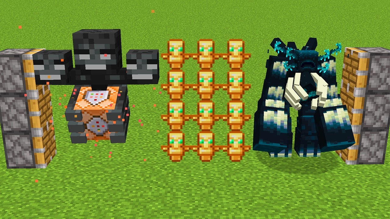 X1000 Totem Of UNDYING And X100 Wither Storm And x100 Mutant Wardens ...