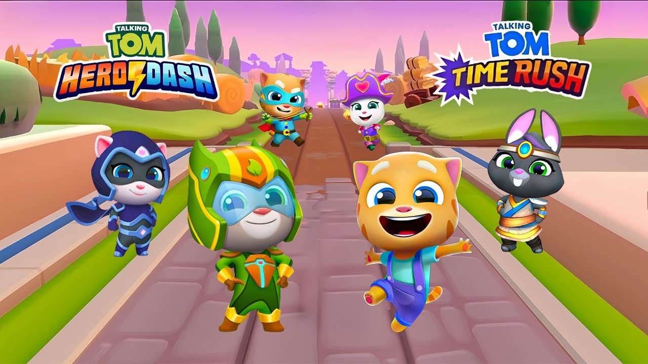 Talking Tom Hero - Tom Time Rush | Top Speed Racing | Laugh Out Loud ...