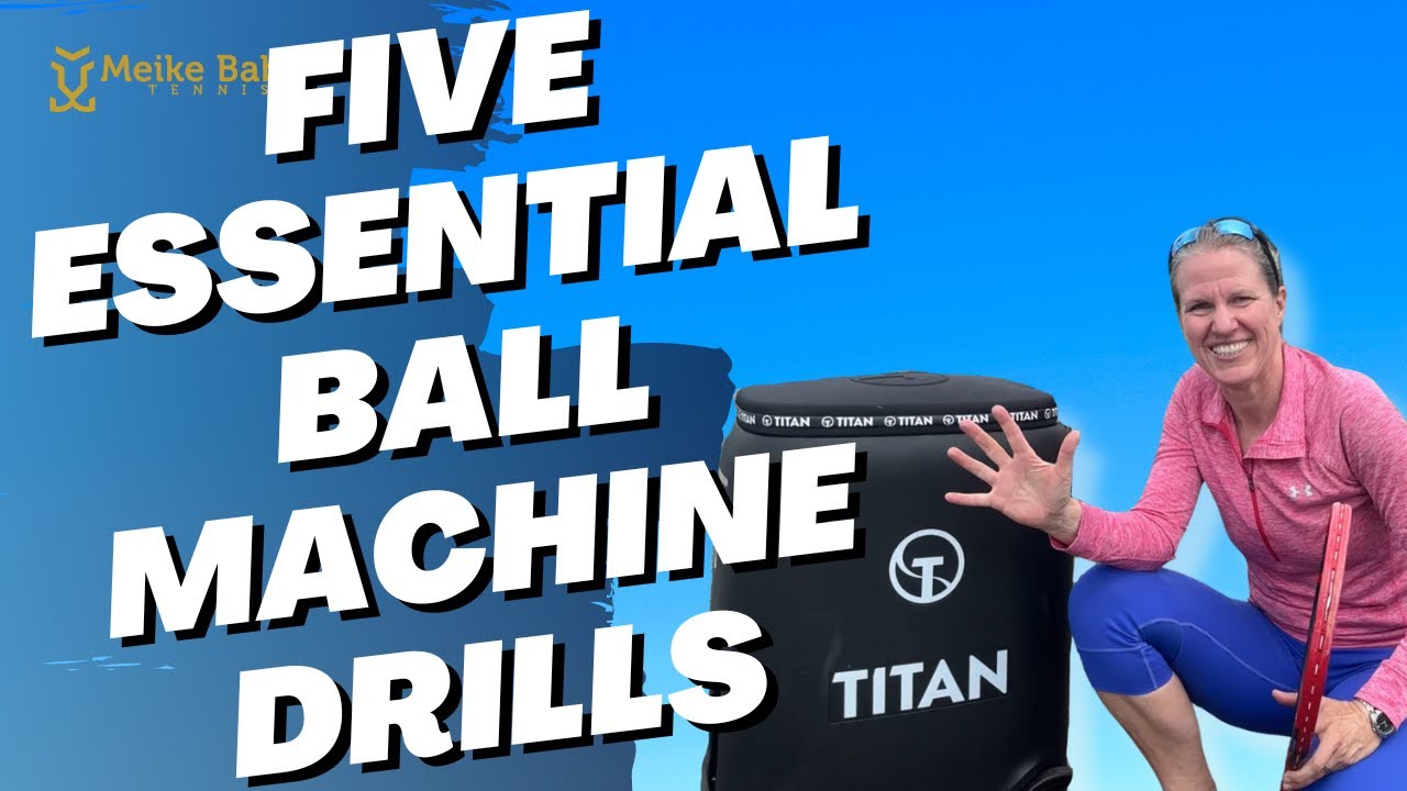 5 Essential Ball Machine Drills for Tennis Players of ALL Levels - YouTube
