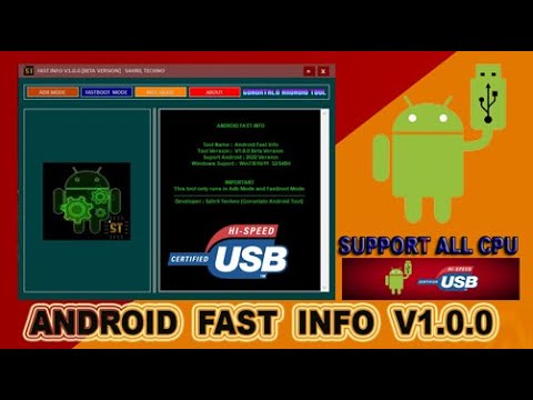 Android Fast Info V1.0.0 - Additional Repair Your Device Tool - YouTube