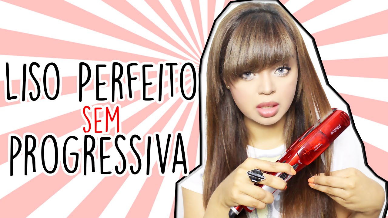 4 dicas para um cabelo liso perfeito sem progressiva!| Por Luana Davis ...