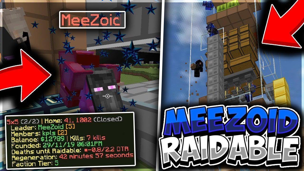 we made MeeZoid raidable... *HE RAGED* - YouTube