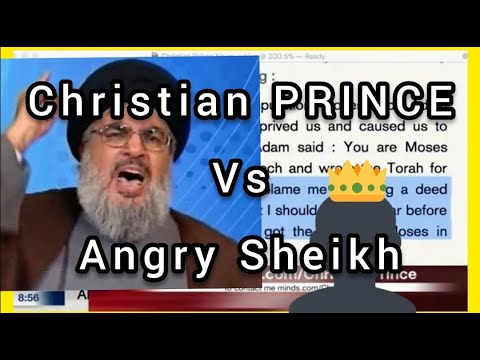 Christian PRINCE vs Angry Sheikh - Allah promotes alcohol!! - YouTube