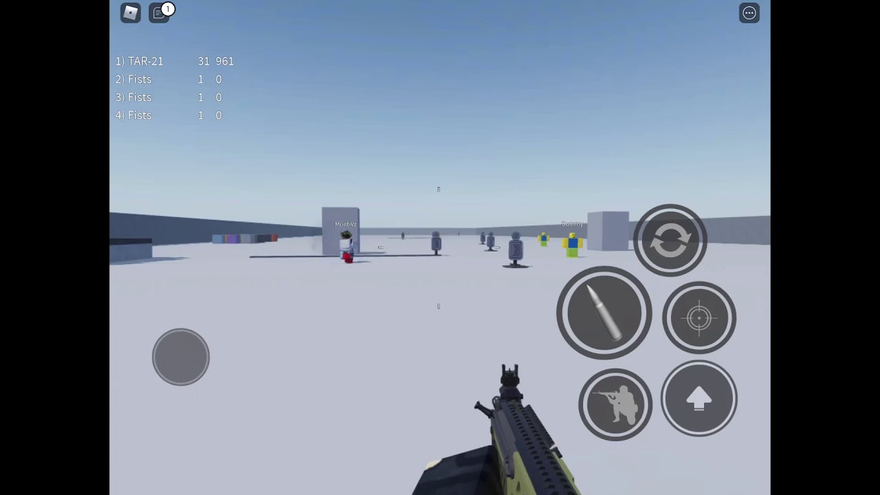 Realistic guns on roblox! - YouTube