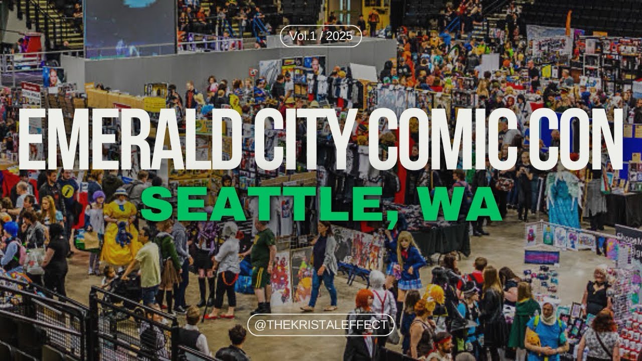 Emerald City Comic Con (ECCC) 2025 Vlog/Walkthrough Highlights - YouTube