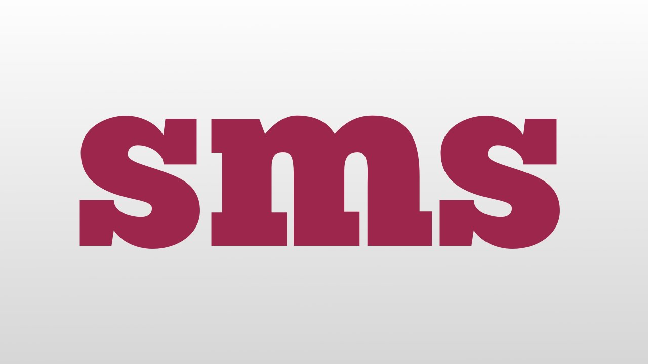 Sms Meaning And Pronunciation YouTube sms-meaning-and-pronunciation-youtube