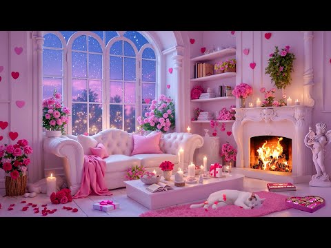 Sevgililer Gününe Özel Şömine Müziği 💝 Sevgililer Günü Fon Müziği 💘 Mutlu Sevgililer Günü 2026