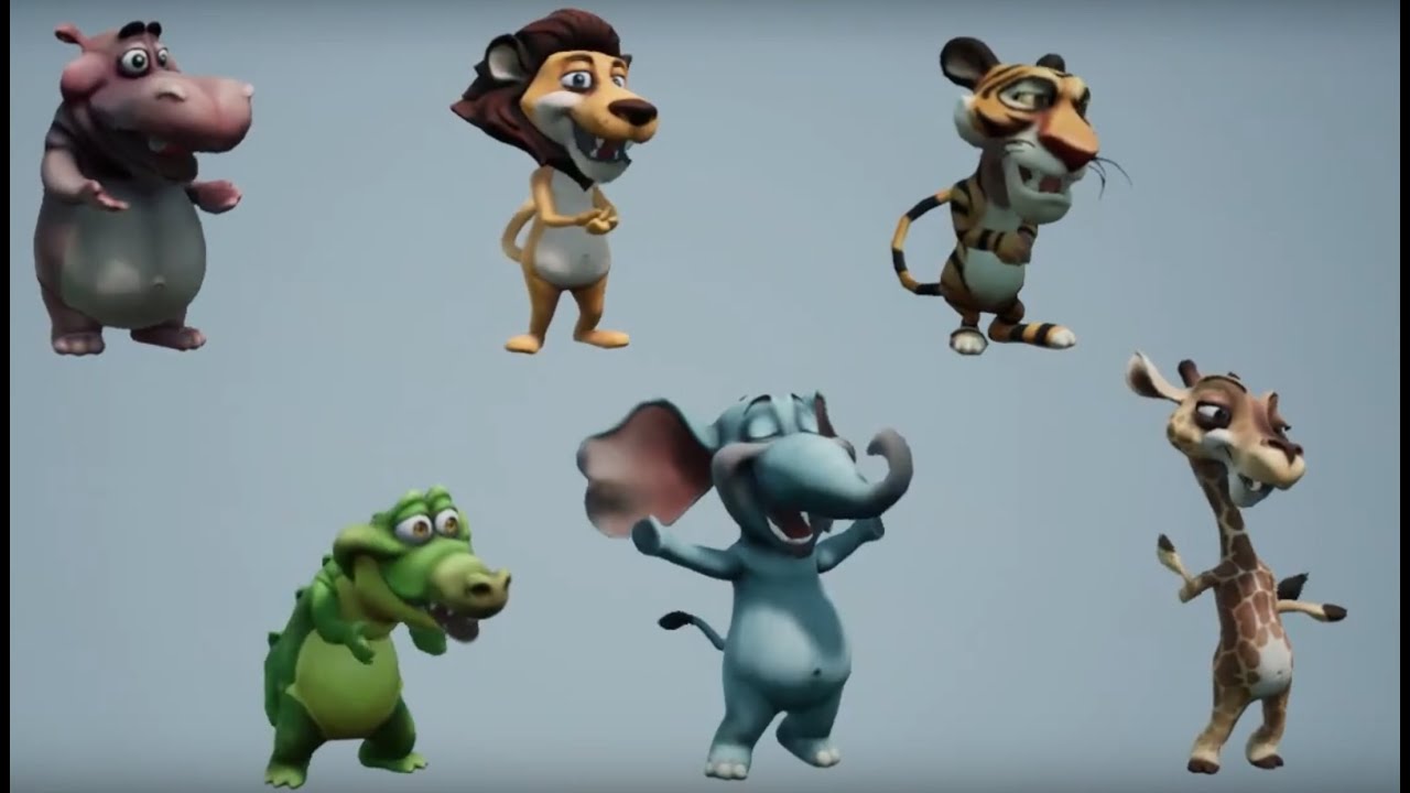 Animal farm Rigging and Animation - YouTube