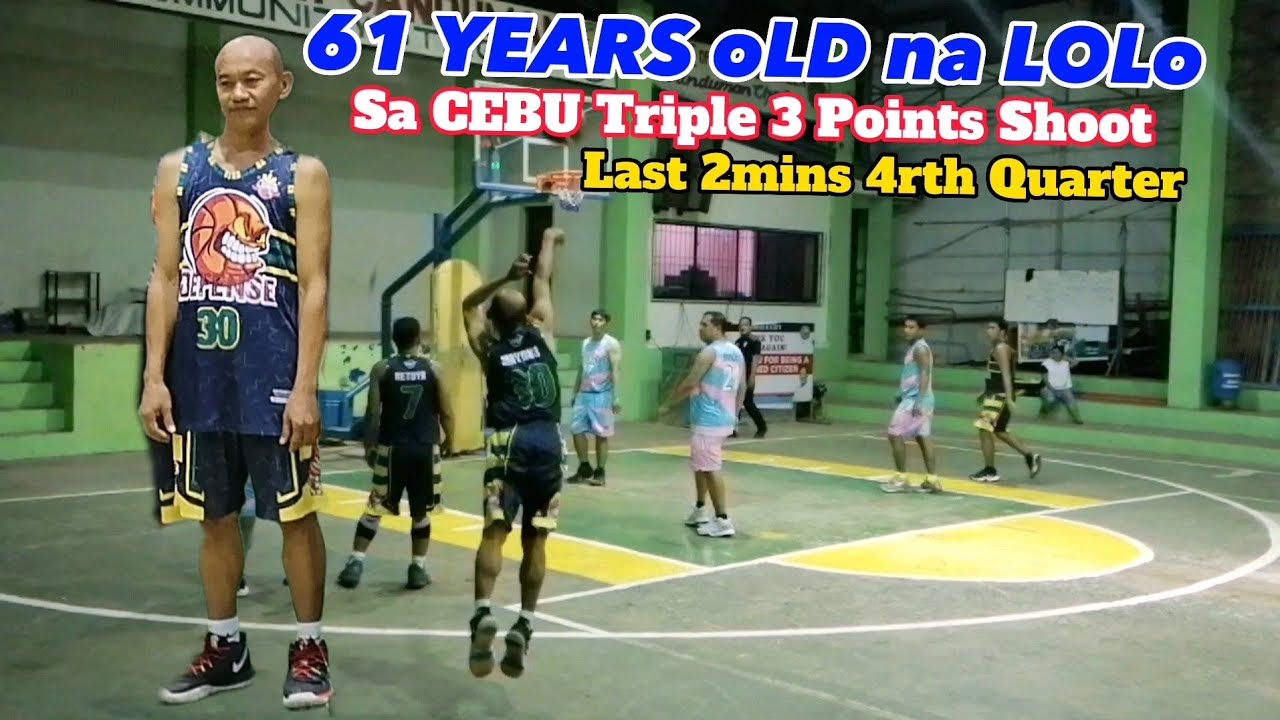 61 years Old na Lolo ang Stephen Curry ng CeLba ball club ng Cebu # ...