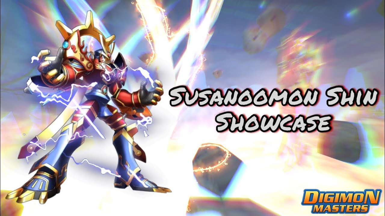 DMO - Susanoomon Shin showcase (dps test) | Digimon Masters Online ...
