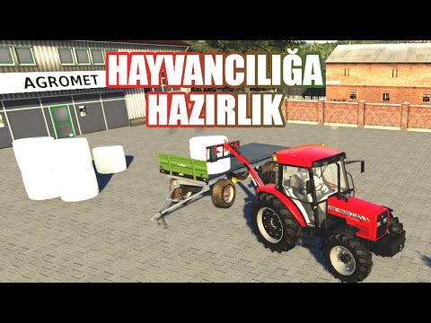 HAYVANCILIĞA HAZIRLIK | Farming Simulator 19 | MODERN FARM BÖLÜM 16
