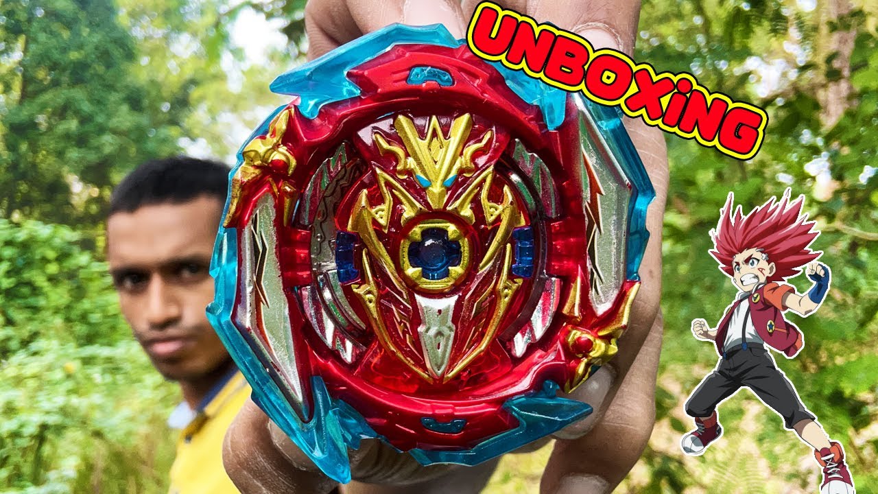 Infinite Achilles Unboxing Burst Beyblade - YouTube