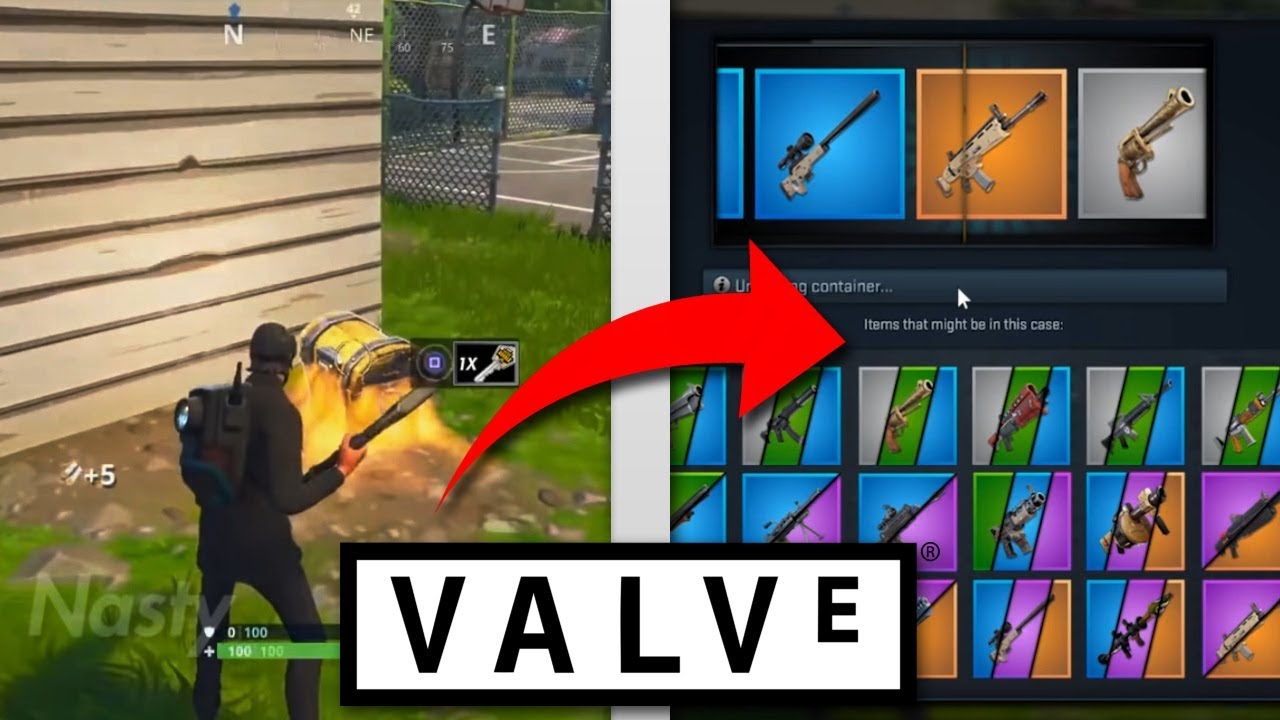 E SE O FORTNITE FOSSE CRIADO PELA VALVE? - YouTube