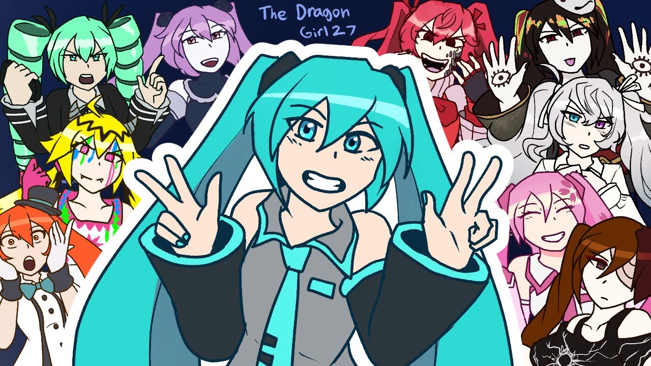 [Animation] The Many Colors of Hatsune Miku 🌈🎵 - YouTube